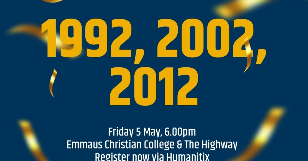 Old Scholars Decades Reunion 1992, 2002, 2012 • Emmaus Christian College